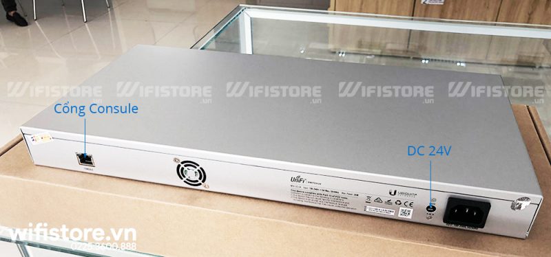 Ubiquiti UniFi US-24-250W | Switch PoE chuẩn Gigabit 24 cổng, 2 SFP